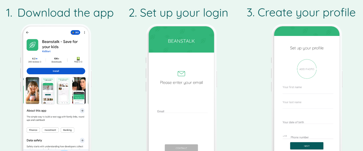 How to open an ISA with Beanstalk